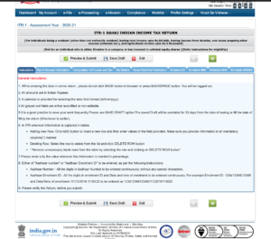 How to File Zero Income Tax Return Online in India | Step by Step Guide ...