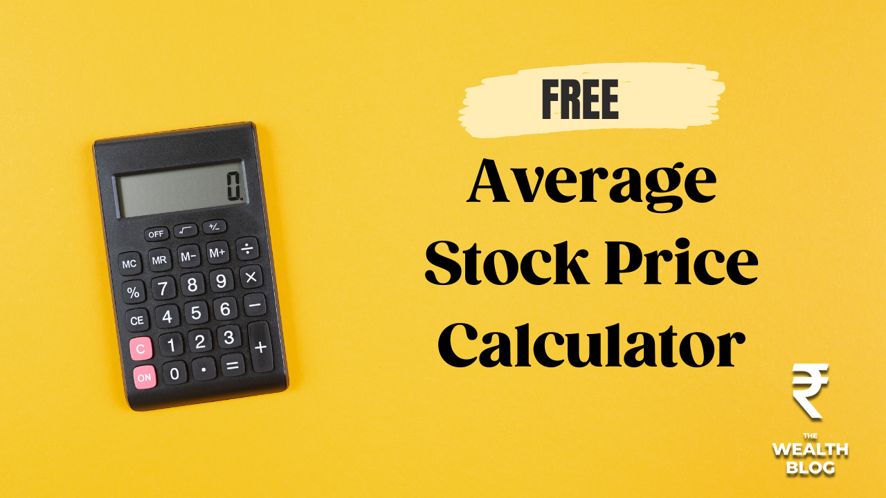 Free Average Stock Price Calculator Online | The Wealth Blog